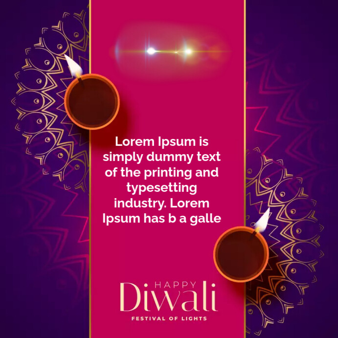 Diwali wishes Template | PosterMyWall