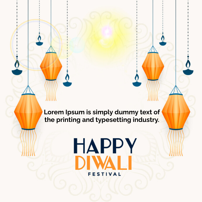 Plantilla de Diwali wishes | PosterMyWall