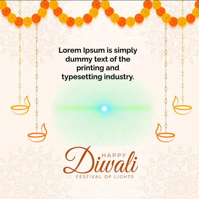 Diwali wishes Template | PosterMyWall