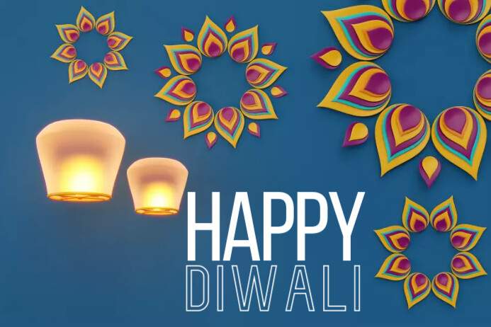 Diwali wishes Template | PosterMyWall