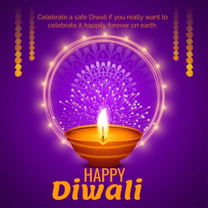 diwali wishing post and template free | PosterMyWall