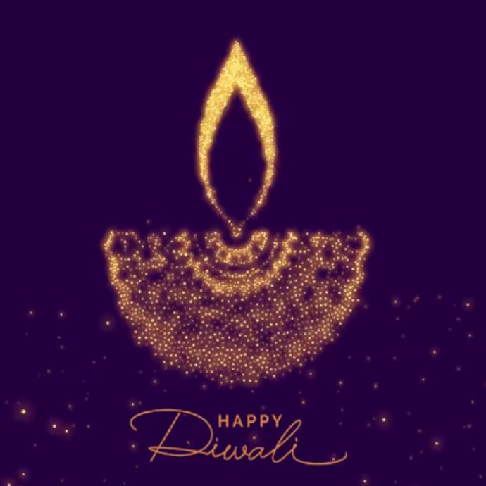 Diya diwali instagram post video template | PosterMyWall