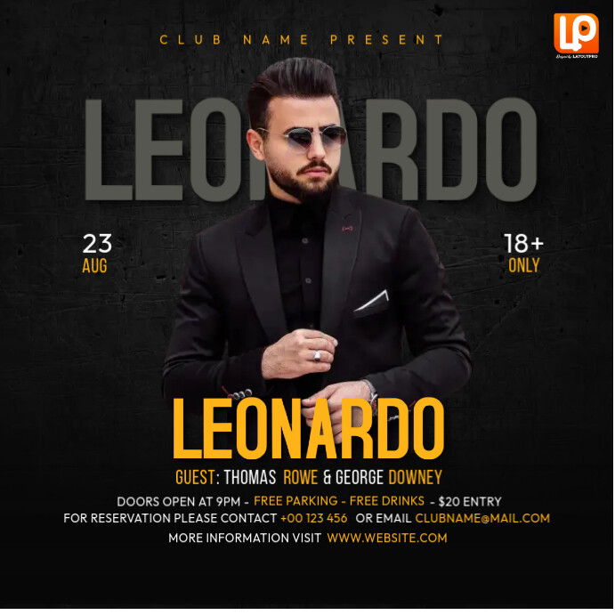 Dj Artist Cover Art Template | PosterMyWall