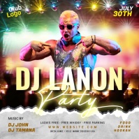 Dark DJ Bio Press Kit Instagram Template | PosterMyWall