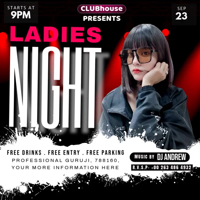 dj bar night Template | PosterMyWall