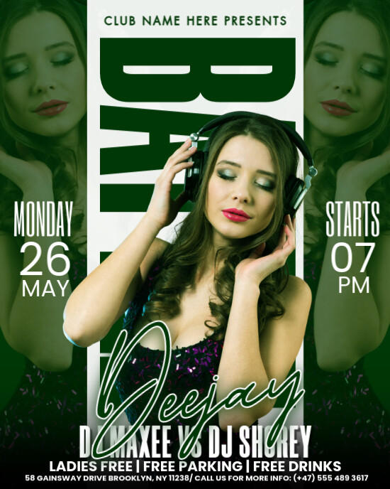 Dj Battle Modelo | PosterMyWall