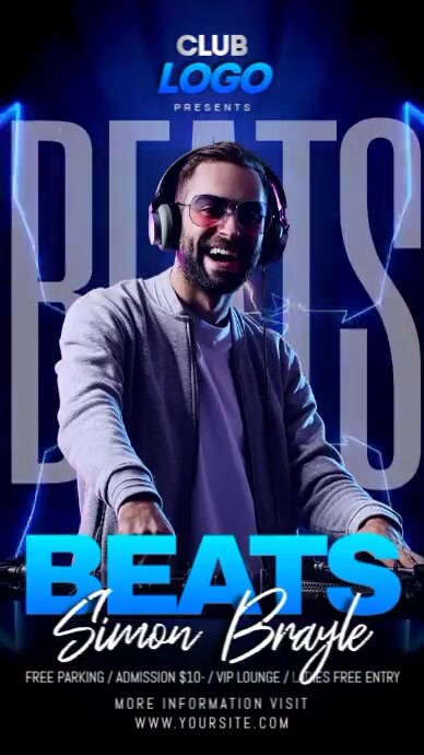Dj Beats Template | PosterMyWall