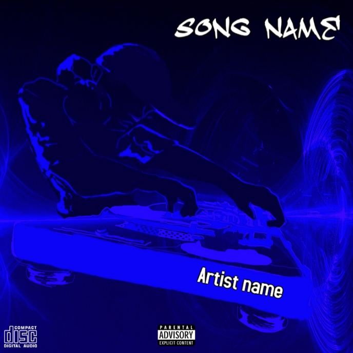 DJ BLUE Template | PosterMyWall