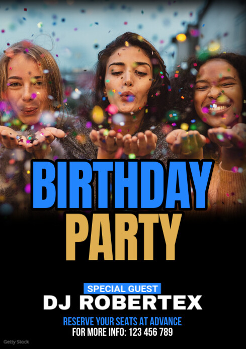 DJ Club Flyer Template | PosterMyWall