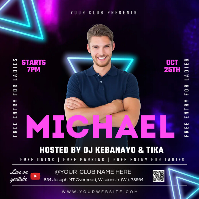 Copy of dj concert | PosterMyWall