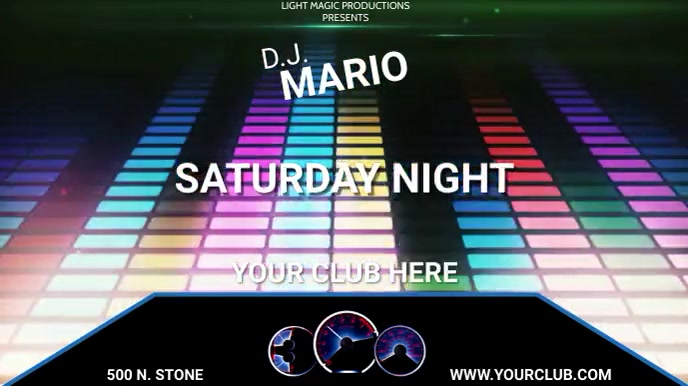 DJ Template | PosterMyWall