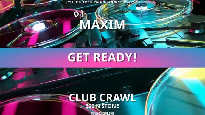 DJ Template | PosterMyWall