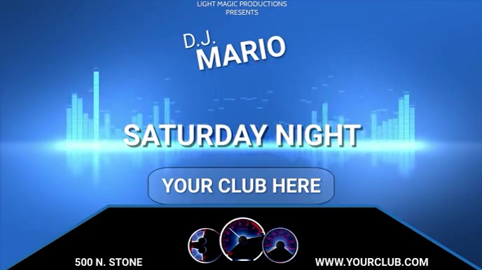 DJ Template | PosterMyWall