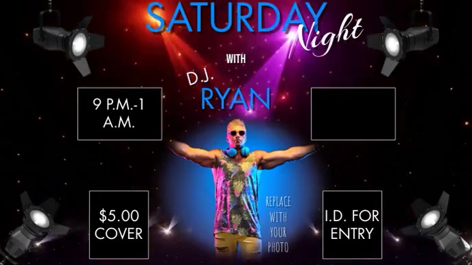 DJ Template | PosterMyWall