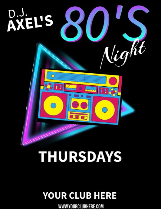 DJ Template | PosterMyWall