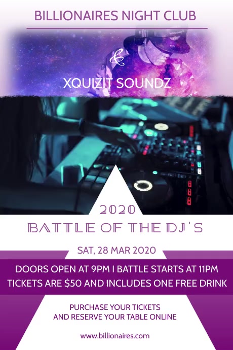 DJ Template | PosterMyWall