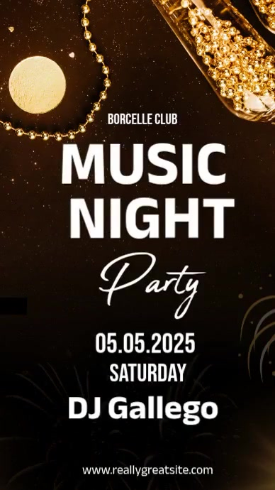 DJ event flyer DJ night flyer Template | PosterMyWall