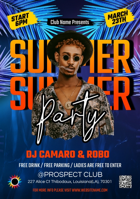 Modèle DJ Flyer | PosterMyWall