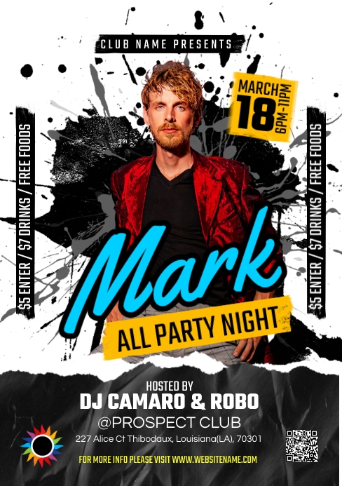 DJ Flyer Template | PosterMyWall