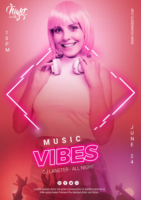 dj flyer Template | PosterMyWall