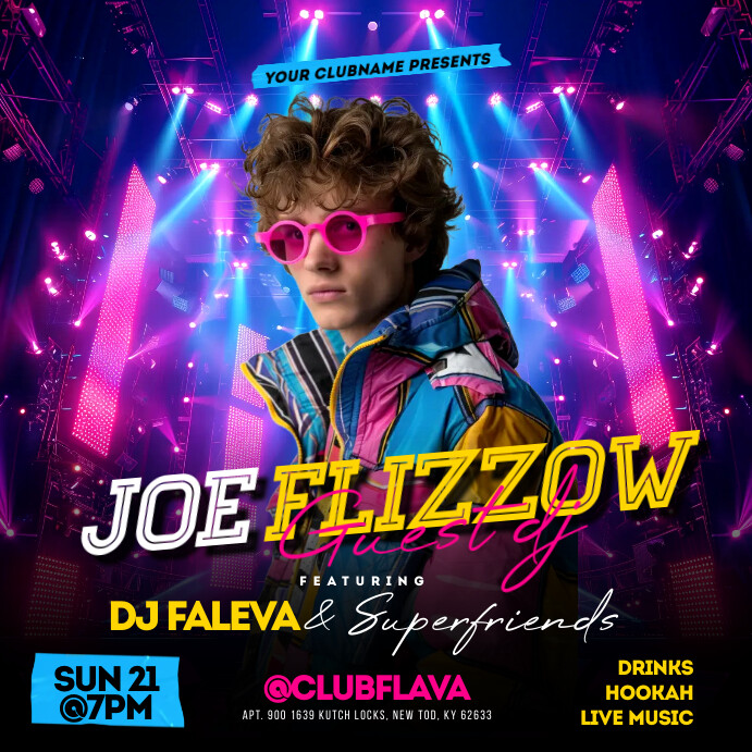 DJ Flyer Template | PosterMyWall