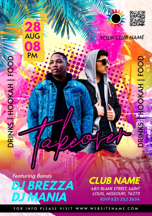 DJ Flyer Template | PosterMyWall