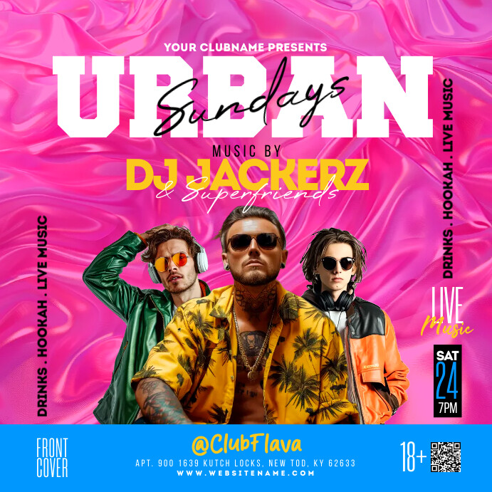 DJ Flyer Template | PosterMyWall