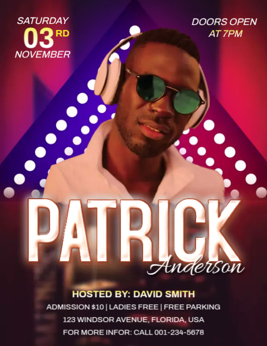 DJ Flyer Template | PosterMyWall