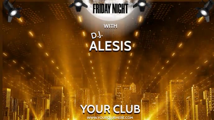 DJ GOLD VERSION Template | PosterMyWall