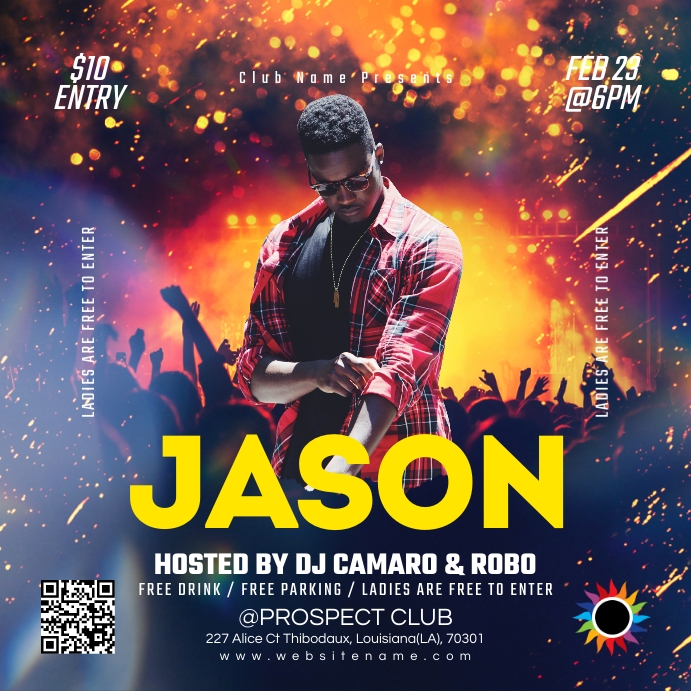 DJ Instagram Post Template | PosterMyWall