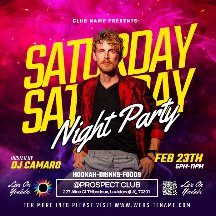 DJ Instagram Post Template | PosterMyWall