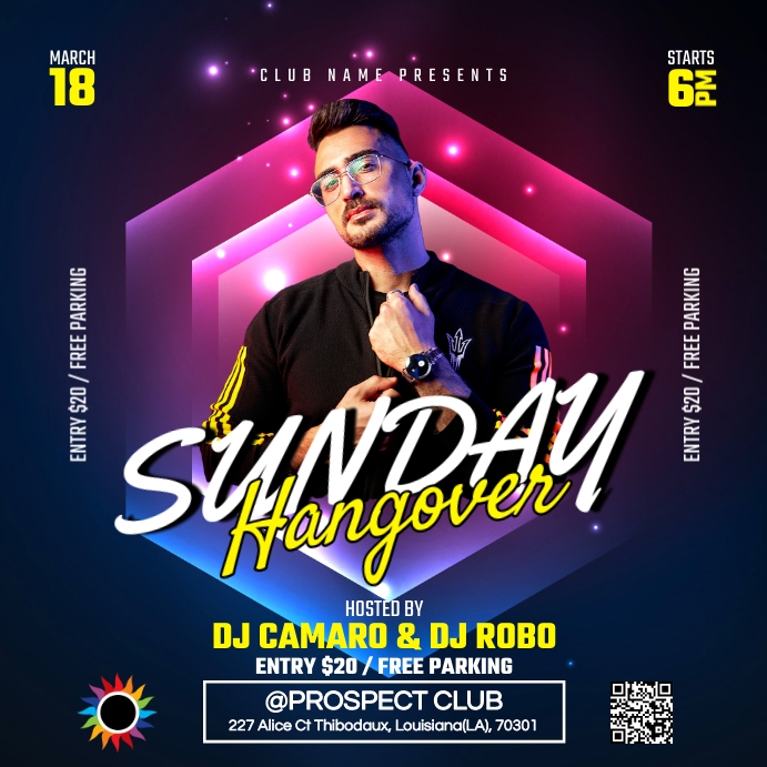 DJ Instagram Post Template | PosterMyWall