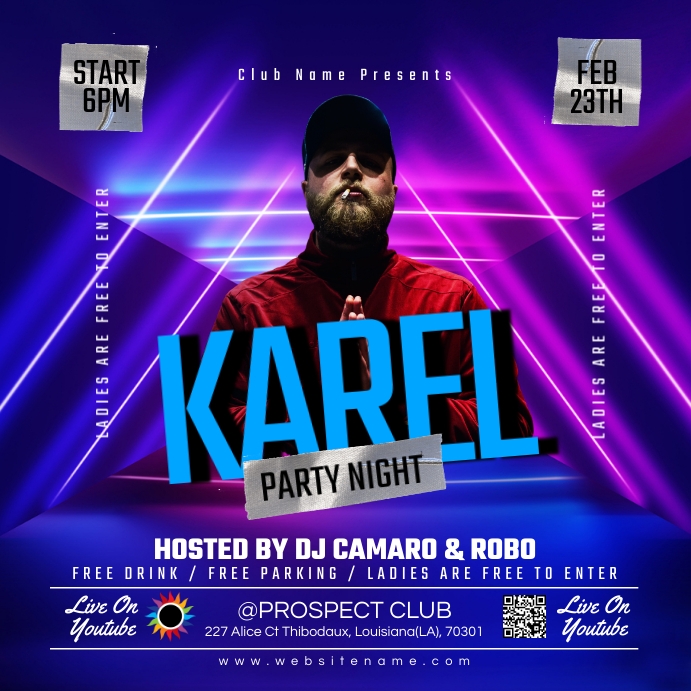 Copy of DJ Instagram Post | PosterMyWall