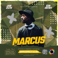 Dark DJ Bio Press Kit Instagram Template | PosterMyWall