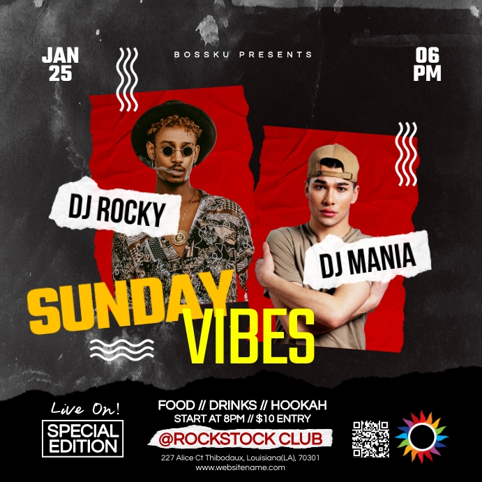 DJ Instagram Post | PosterMyWall