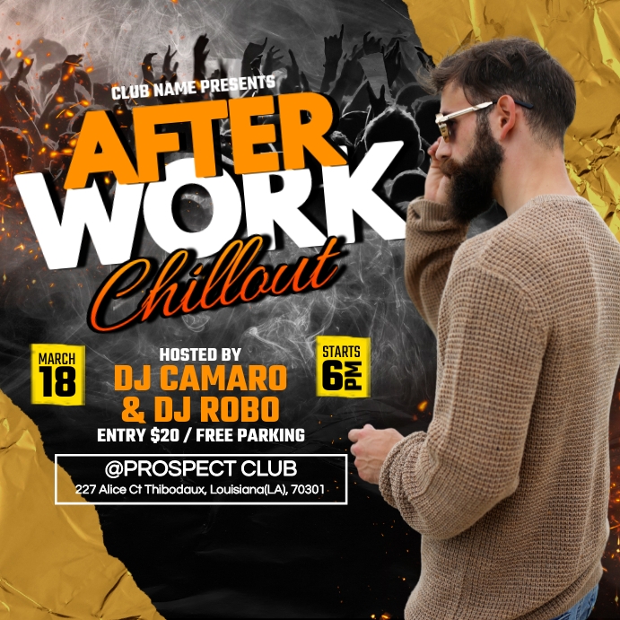 DJ Instagram Post | PosterMyWall