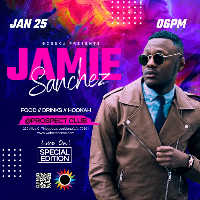 DJ Instagram Post Template | PosterMyWall