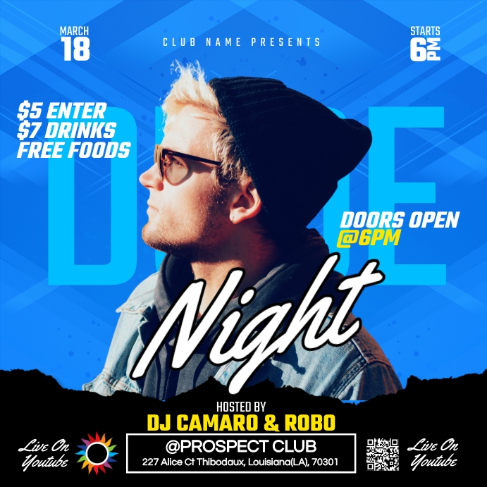 DJ Instagram Post Template | PosterMyWall