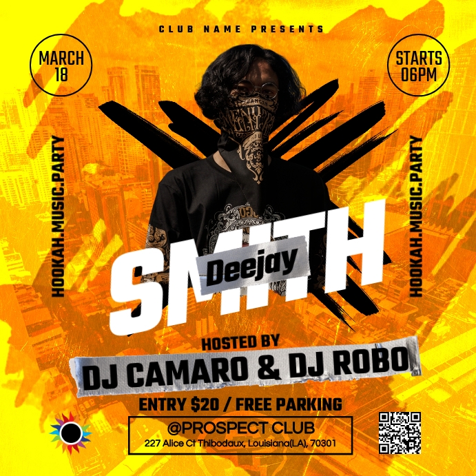 DJ Instagram Post | PosterMyWall