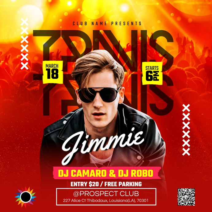 Plantilla de DJ Instagram Post | PosterMyWall