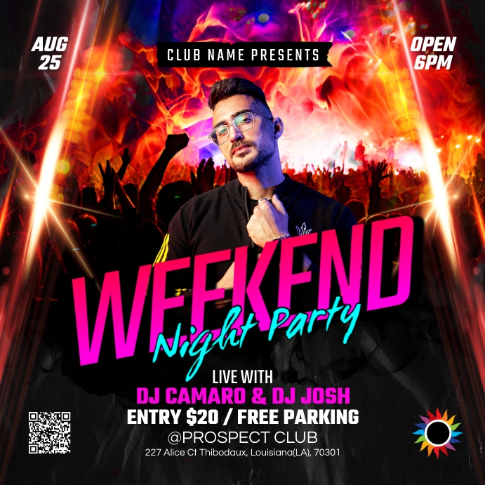 DJ Instagram Post Template | PosterMyWall