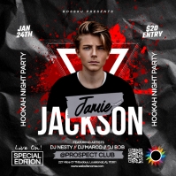 Dark DJ Bio Press Kit Instagram Template | PosterMyWall