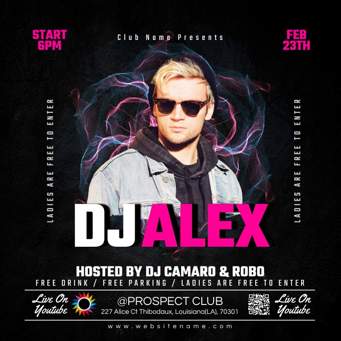 Copy of DJ Instagram Post | PosterMyWall