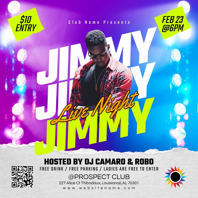 DJ Instagram Post Template | PosterMyWall