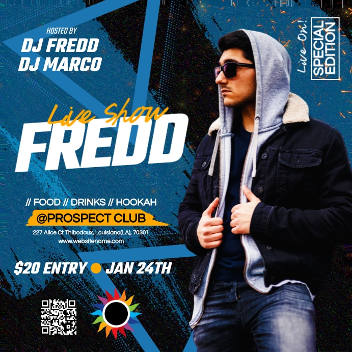 DJ Instagram Post | PosterMyWall