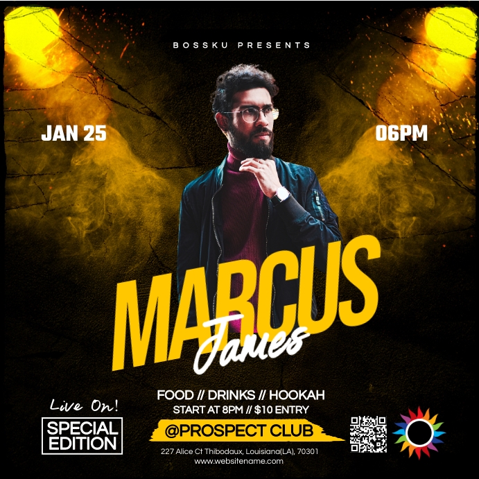 DJ Instagram Post | PosterMyWall