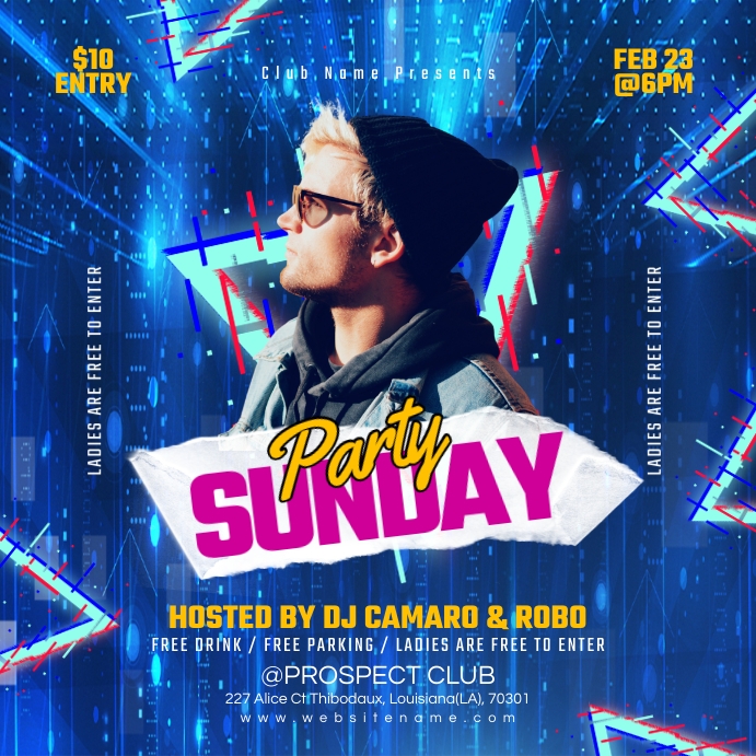 DJ Instagram Post Template | PosterMyWall