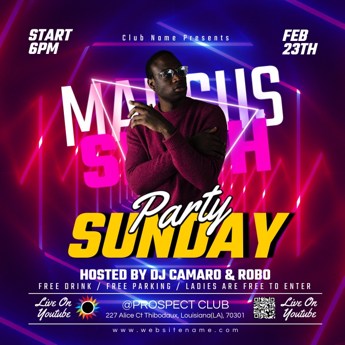 DJ Instagram Post Template | PosterMyWall