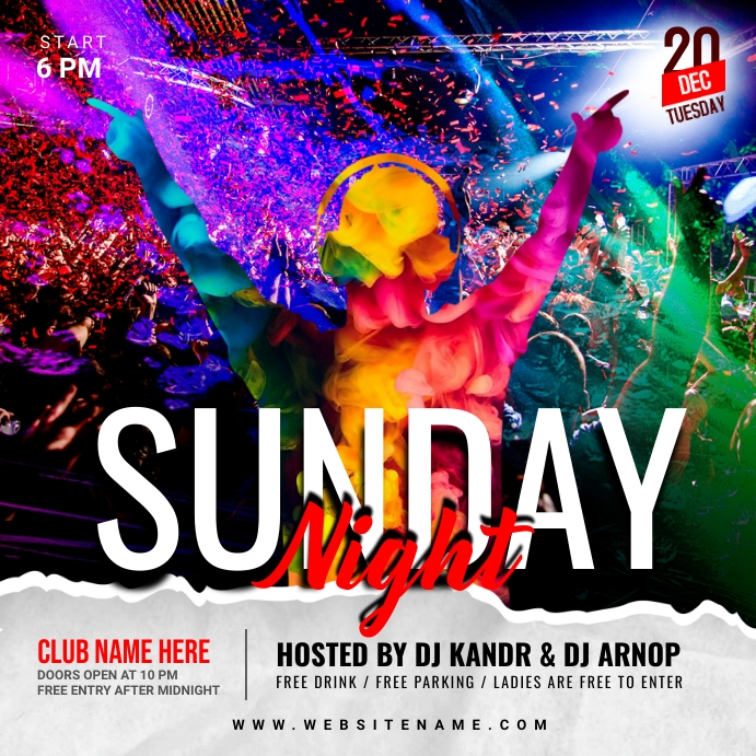 Dj Instagram post Template | PosterMyWall
