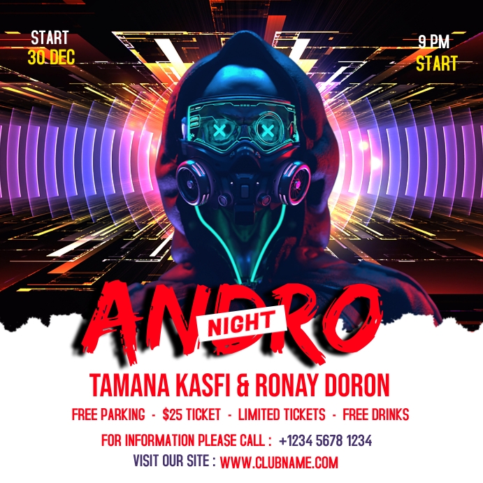 Plantilla de De Publicación de Instagram de Dj | PosterMyWall